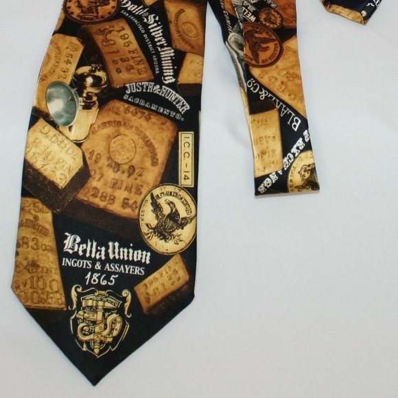 Museum Artifacts | Accessories | Museum Artifacts Gold Barscoins Silk ...